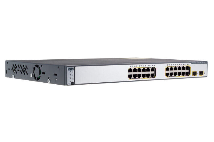 Cisco Catalyst 3750 PoE-24 Switch | Rack.com.tr