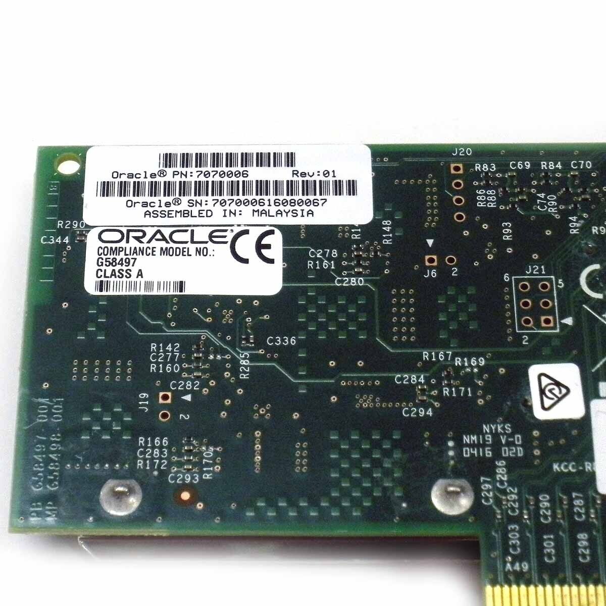Sun Oracle 10GBe Dual Port - 7070006 | Rack.com.tr